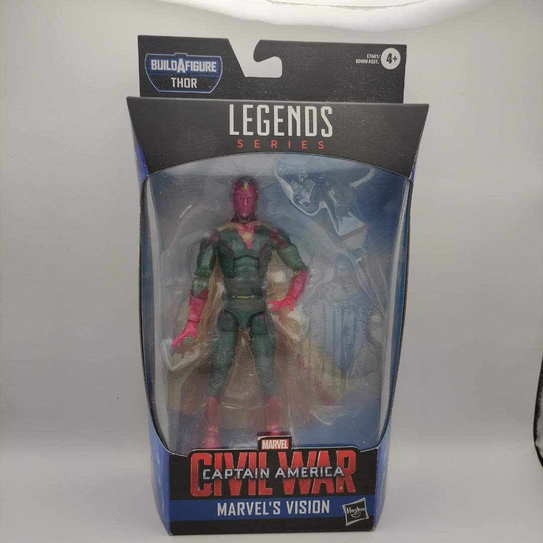 Marvel Legends Phasing Vision Avengers Endgame Fat Thor Wave, Hobbies ...