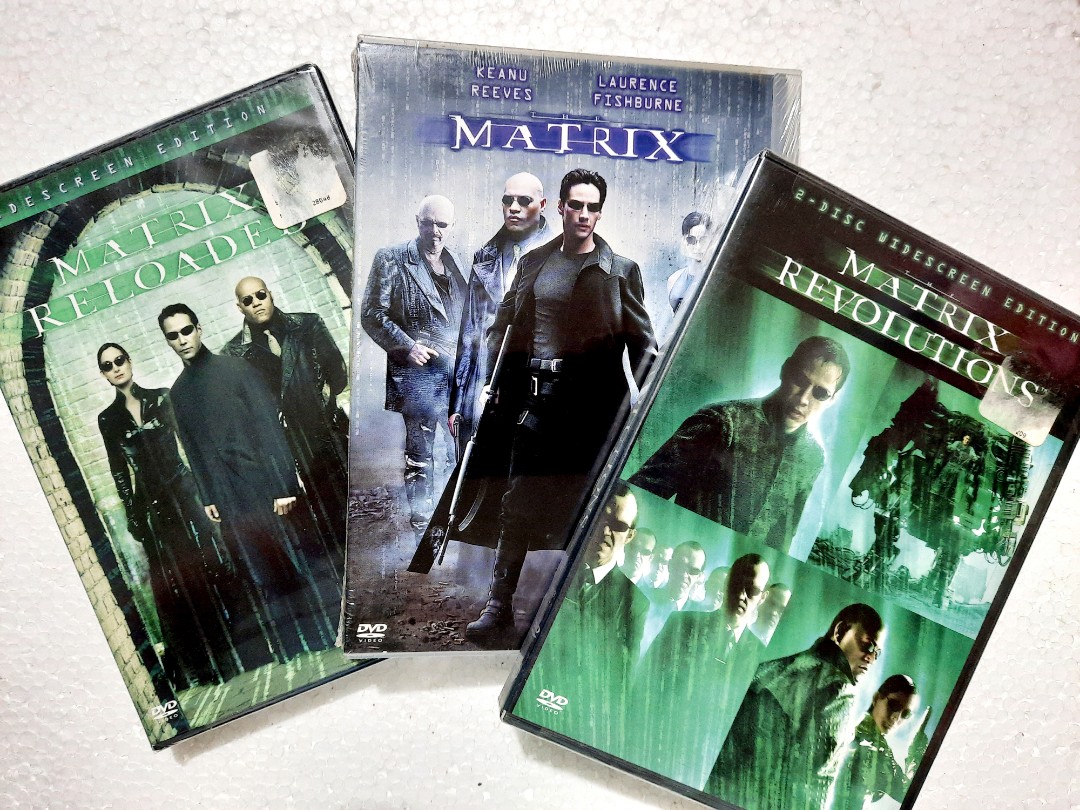 MATRIX TRILOGY [SPECIAL EDITION DVDs] Brandnew, Hobbies & Toys, Music ...