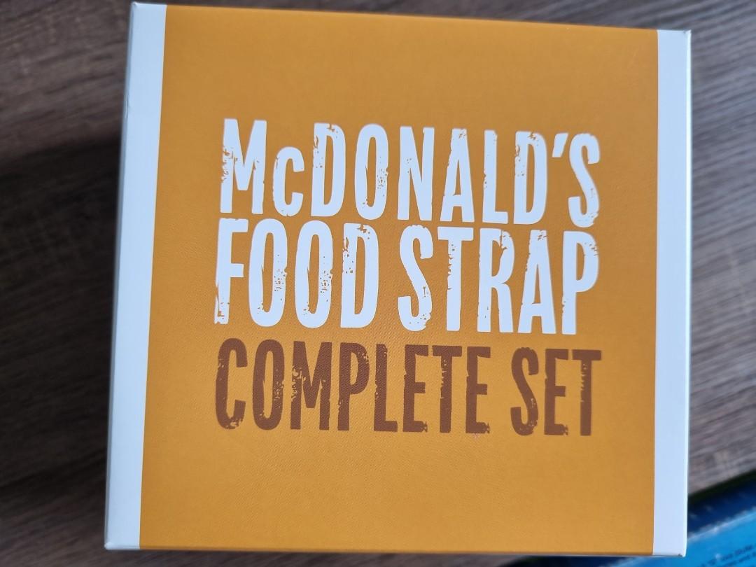 Mcdonald's food strap full set, Hobbies & Toys, Toys & Games on Carousell