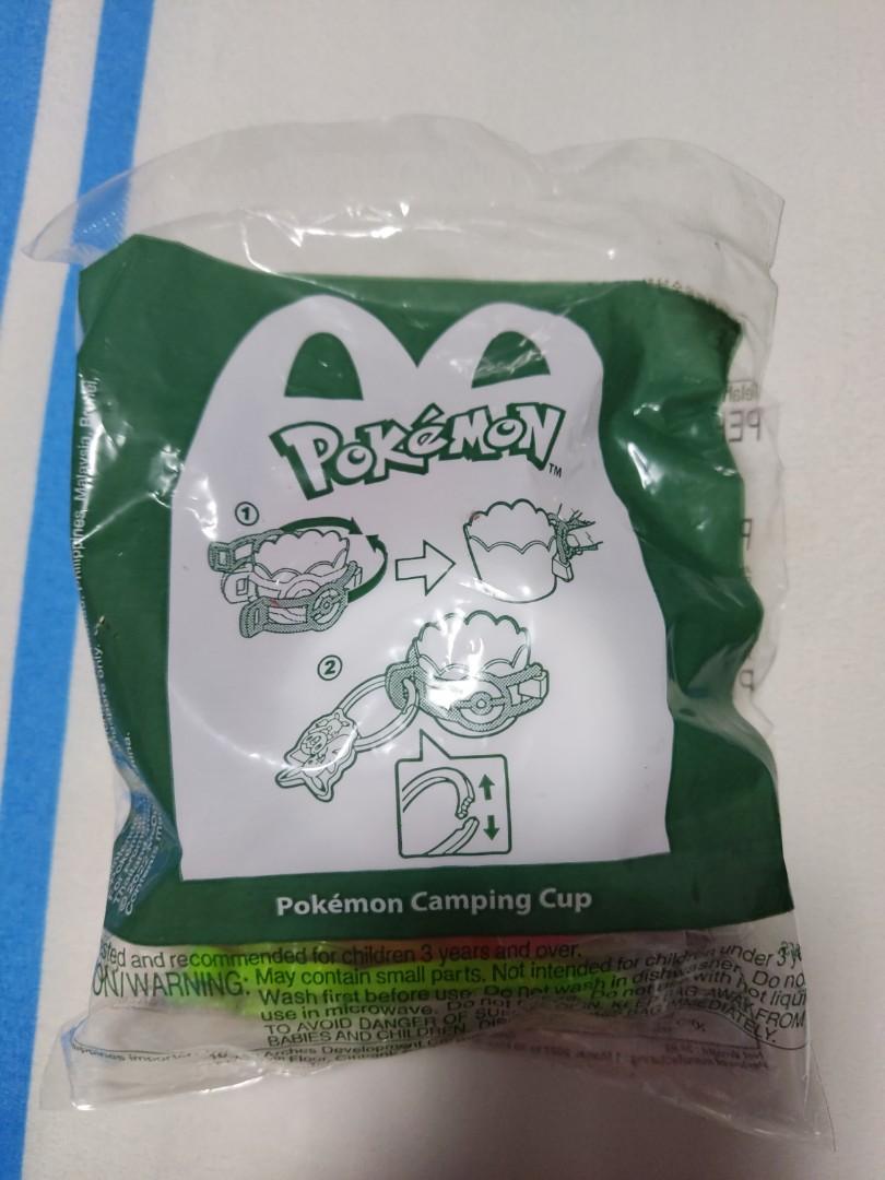 Mcdonald's toy battleship, pokemon camping cup, PokeBall catch ...