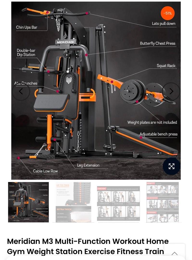Meridian M3 home gym, Sports Equipment, Exercise & Fitness, Cardio ...