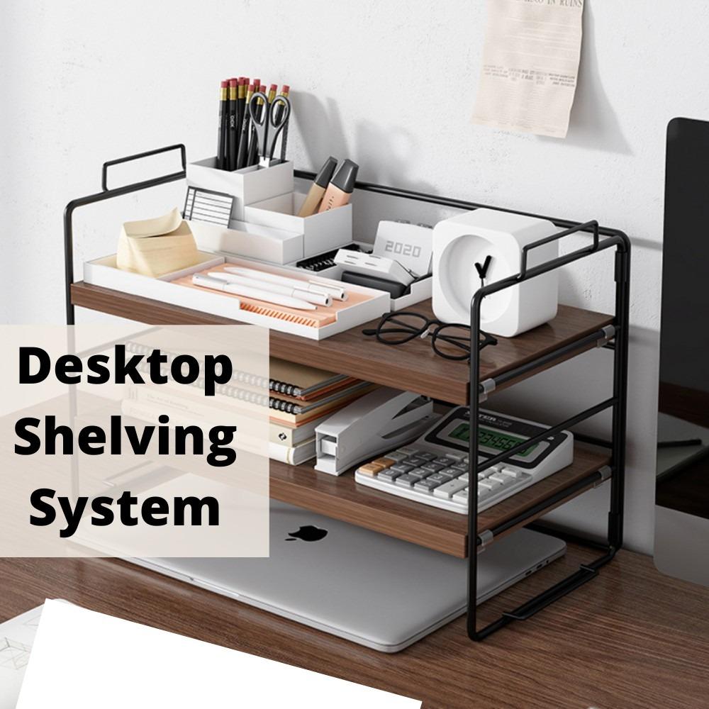 Metal Table Shelf Organiser/Organzier/Desk Shelf/Desktop Shelving/Table ...