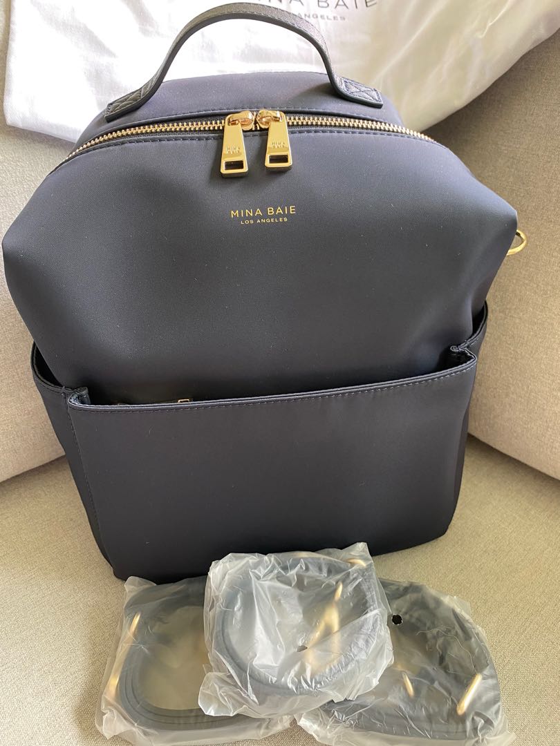 Mina Baie Midnight Mini Stevie Nylon Diaper Bag Limited Edition, Babies ...