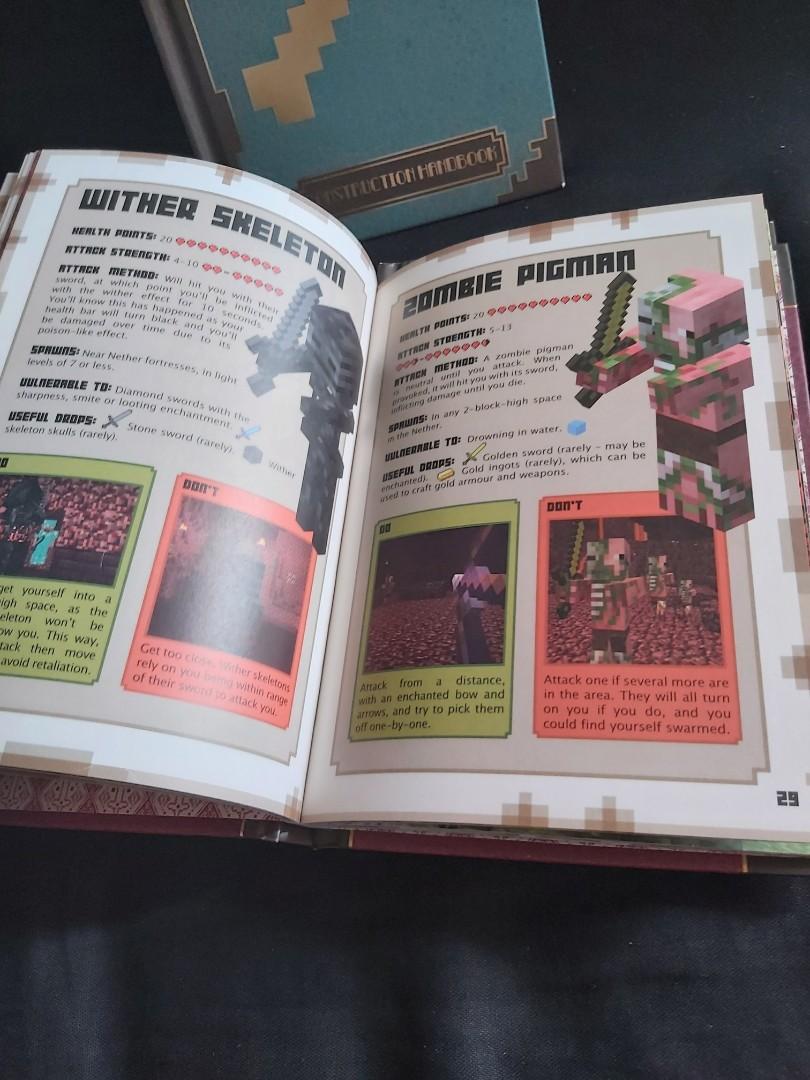 Minecraft Mojang handbooks, Hobbies & Toys, Books & Magazines, Children ...