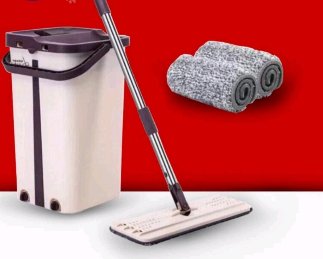 Mop Tool Kit 360 2 in 1 Self-Wash Squeeze Dry, Furniture & Home Living ...
