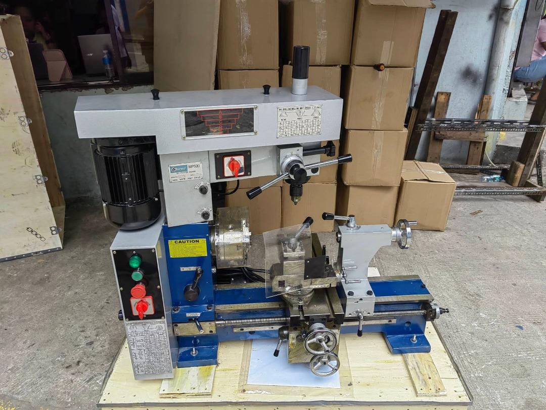 Multipurpose Lathe Milling Drilling Machine, Commercial & Industrial ...