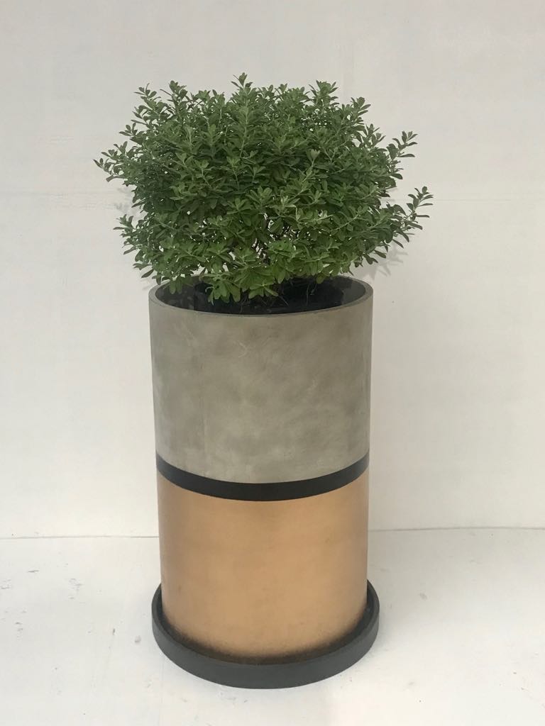 NATHALIA24" Glass Fiber Reinforced Concrete (GFRC) Planters Plant box ...