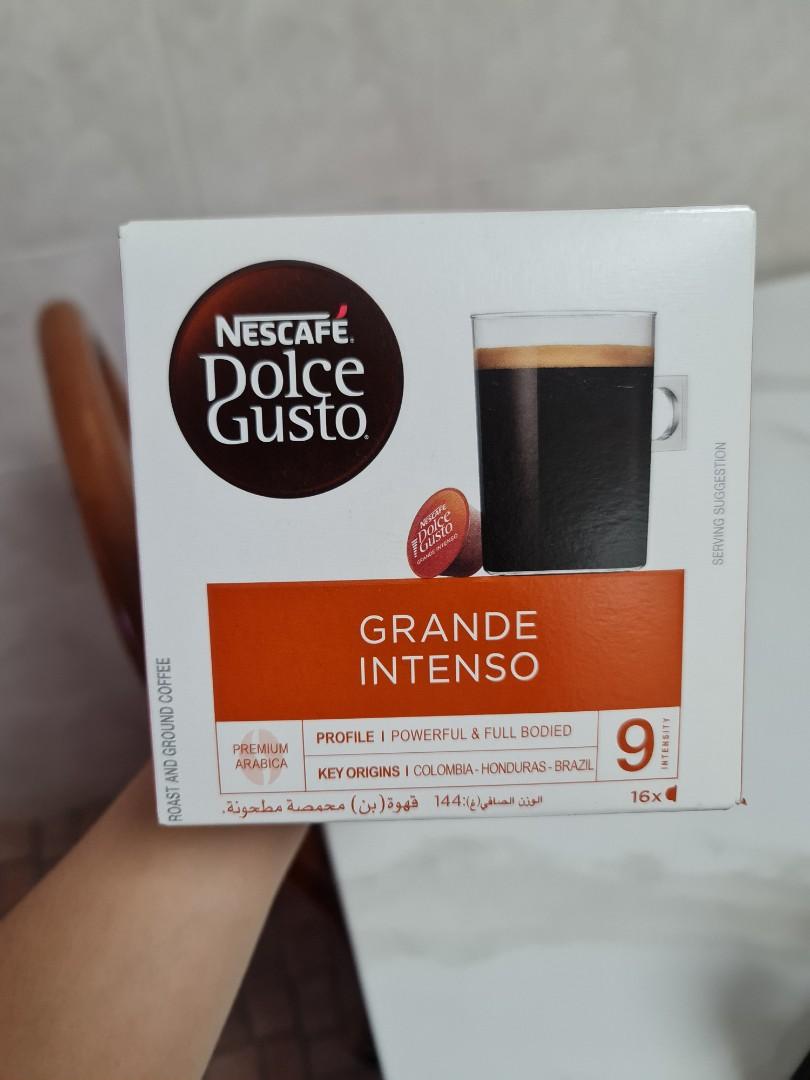 Nescafe Docle Gusto Grande Intenso Capsules, Food & Drinks, Beverages ...