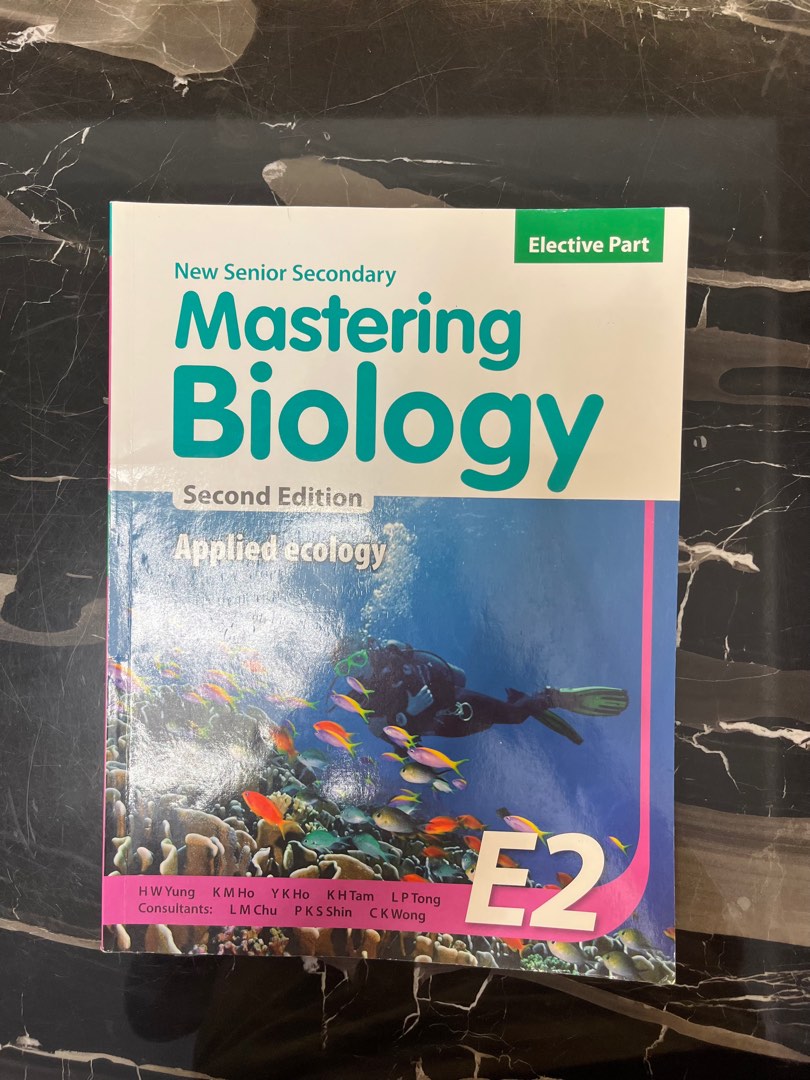 New Senior Secondary Mastering Biology 2nd edition E2, 興趣及遊戲, 書本 & 文具 ...