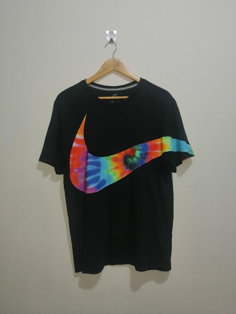 Nike Big Logo Rainbow, Men's Fashion, Tops & Sets, Tshirts & Polo ...