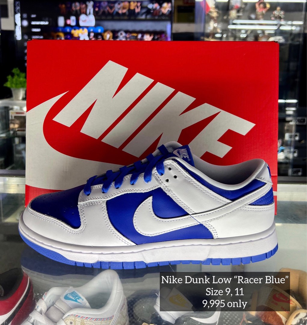 Nike Dunk Low "Racer Blue", Men's Fashion, Footwear, Sneakers on Carousell