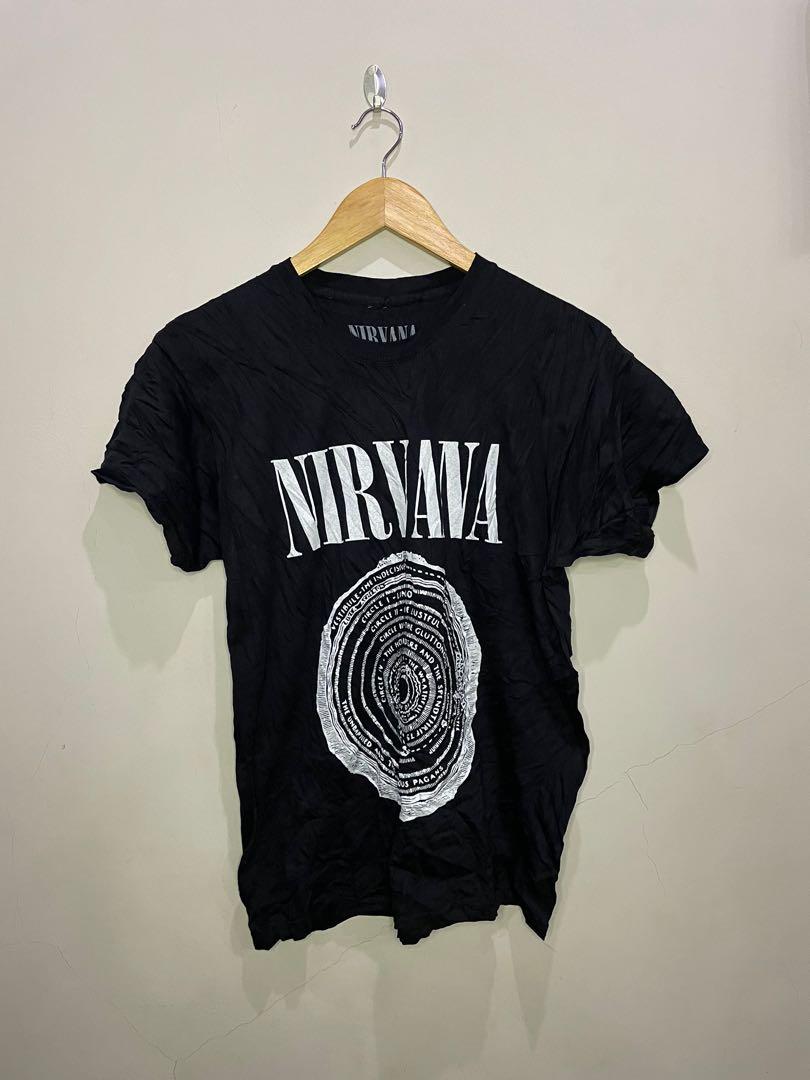 NIRVANA MERCH TEE, Men's Fashion, Tops & Sets, Tshirts & Polo Shirts on ...
