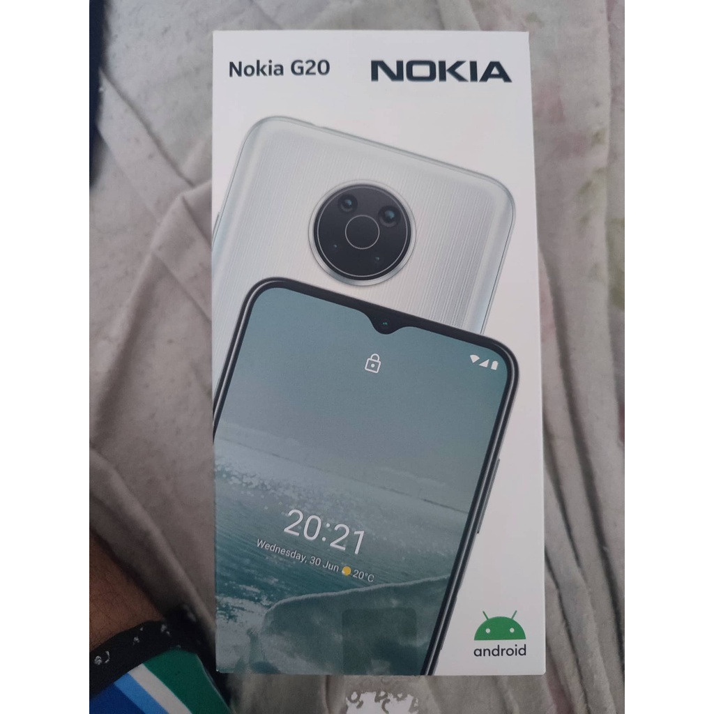 Nokia G20 | 4G | 6.52" HD with V-Notch, 4+64GB, Octacore 1.8Ghz ...