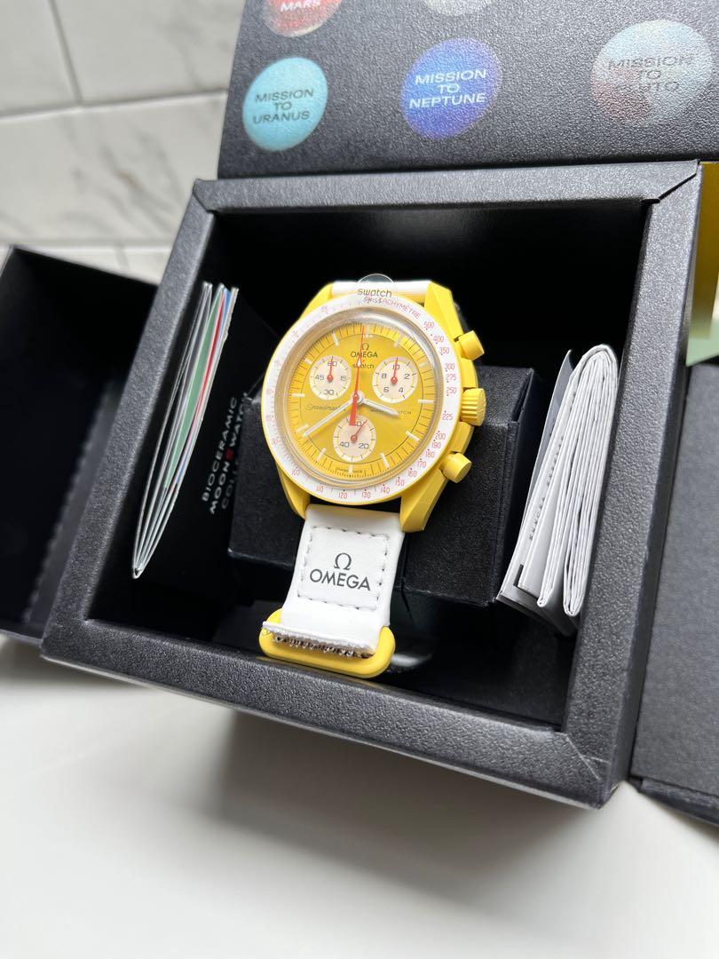 Omega Moon Swatch Collection, Men's Fashion, Watches & Accessories ...
