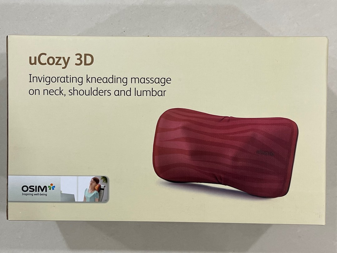 Osim uCozy 3D (Red), Health & Nutrition, Massage Devices on Carousell