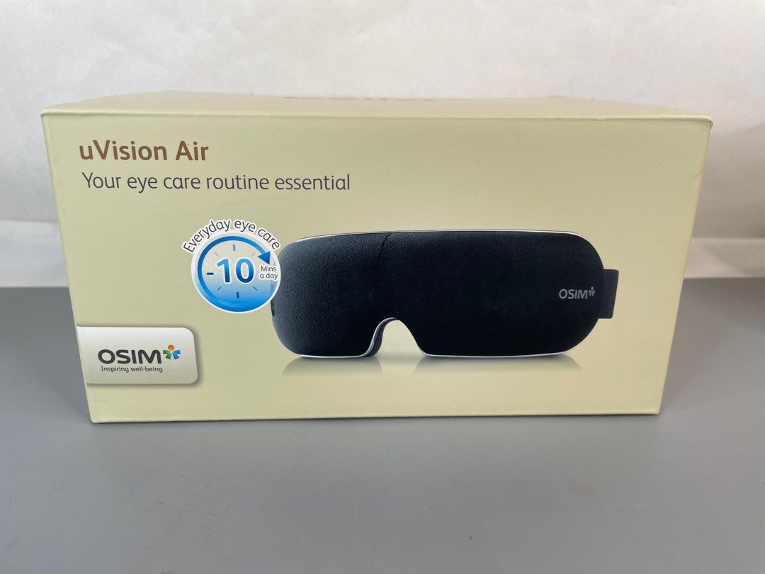 Osim uVision Air Eye Massager, Health & Nutrition, Massage Devices on ...