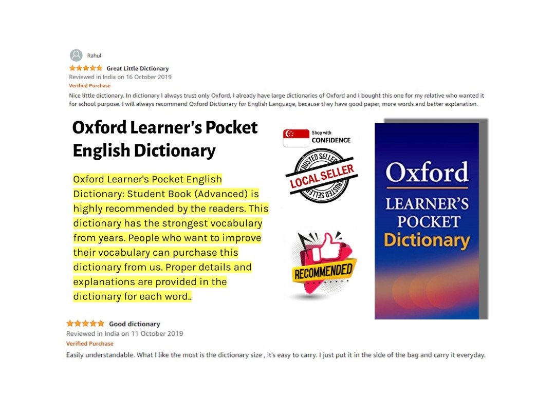 Oxford Learner's Pocket Dictionary - A pocket-sized reference to ...