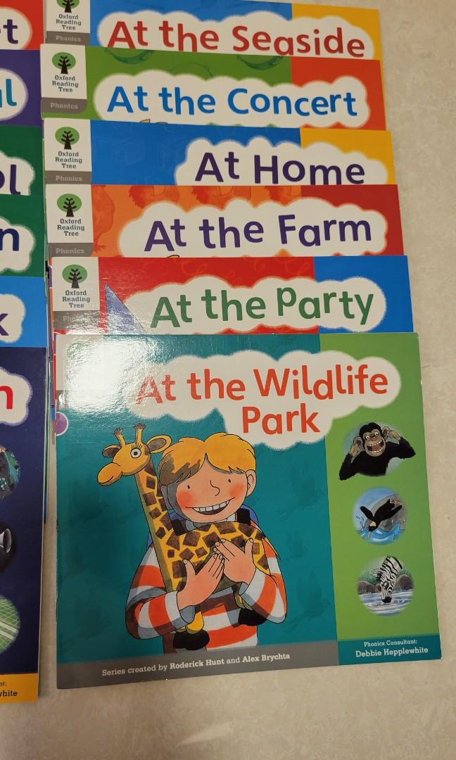 Oxford reading tree Phonics Level 1, 興趣及遊戲, 書本 & 文具, 小說 & 故事書 - Carousell