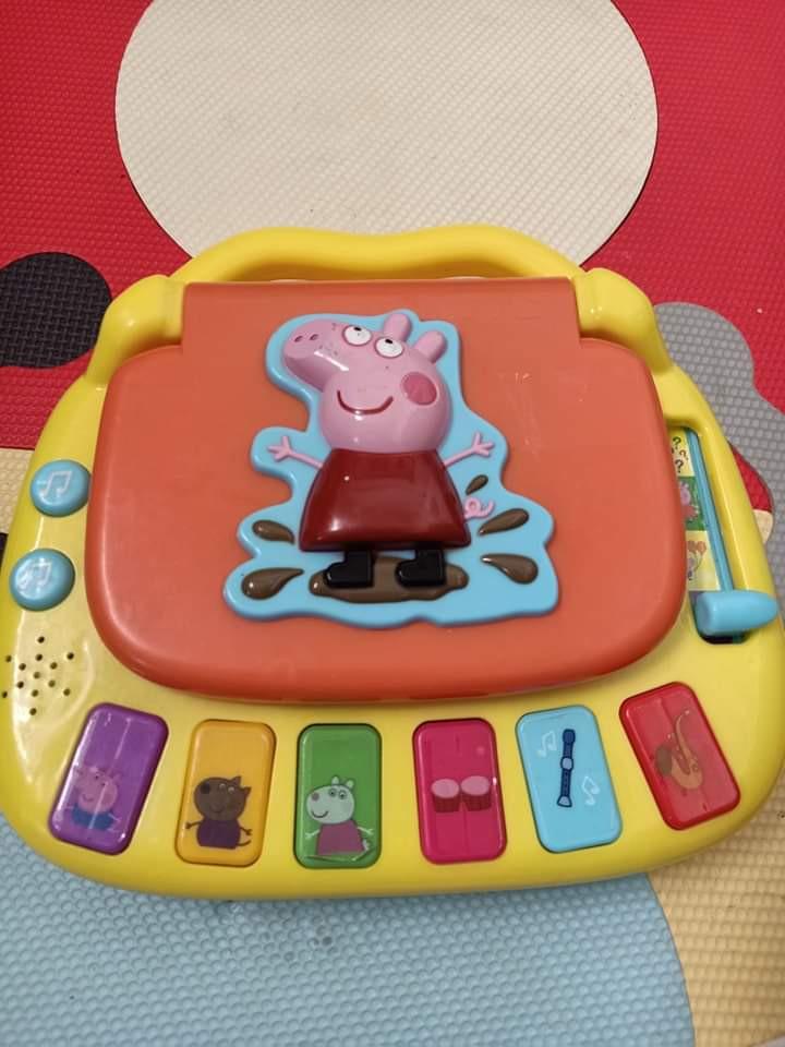Peppa pig laptop, Babies & Kids, Infant Playtime on Carousell