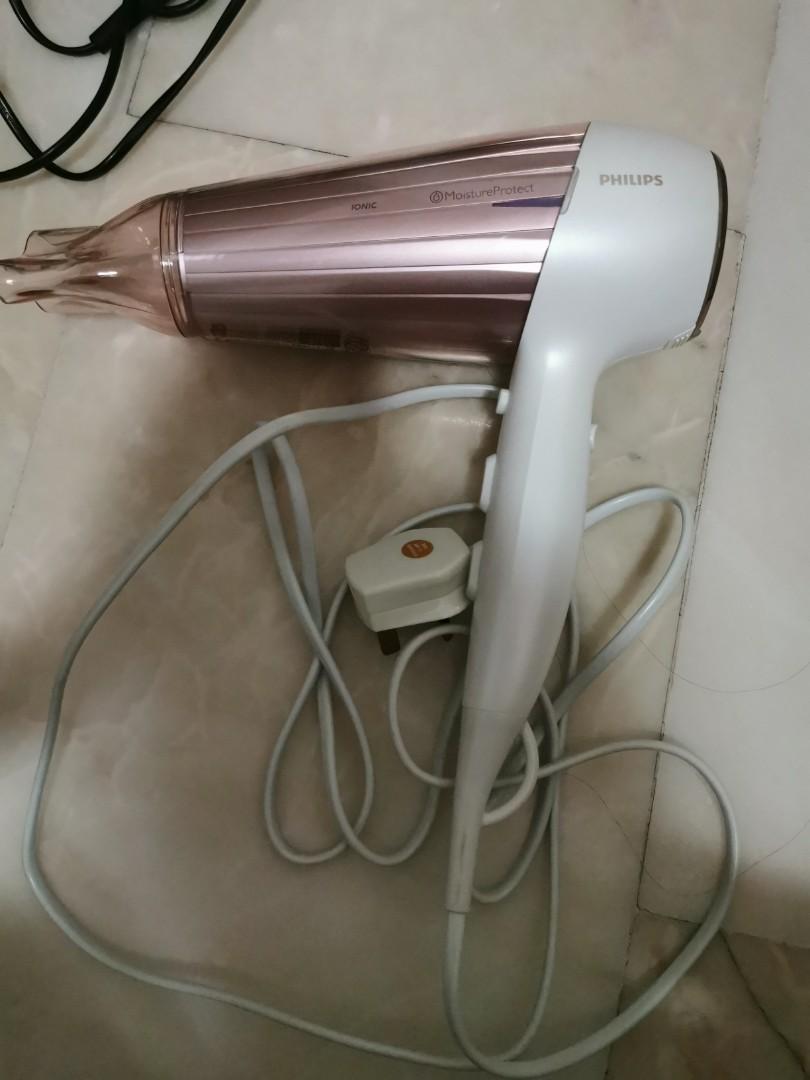 Philips ionic moisture protect hair dryer, Beauty & Personal Care, Hair ...