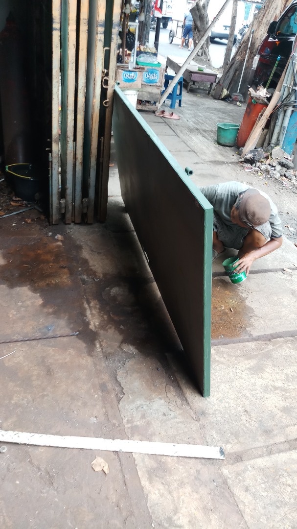 Pintu besi baru ukuran 2m x 80cm, Perabotan Rumah di Carousell