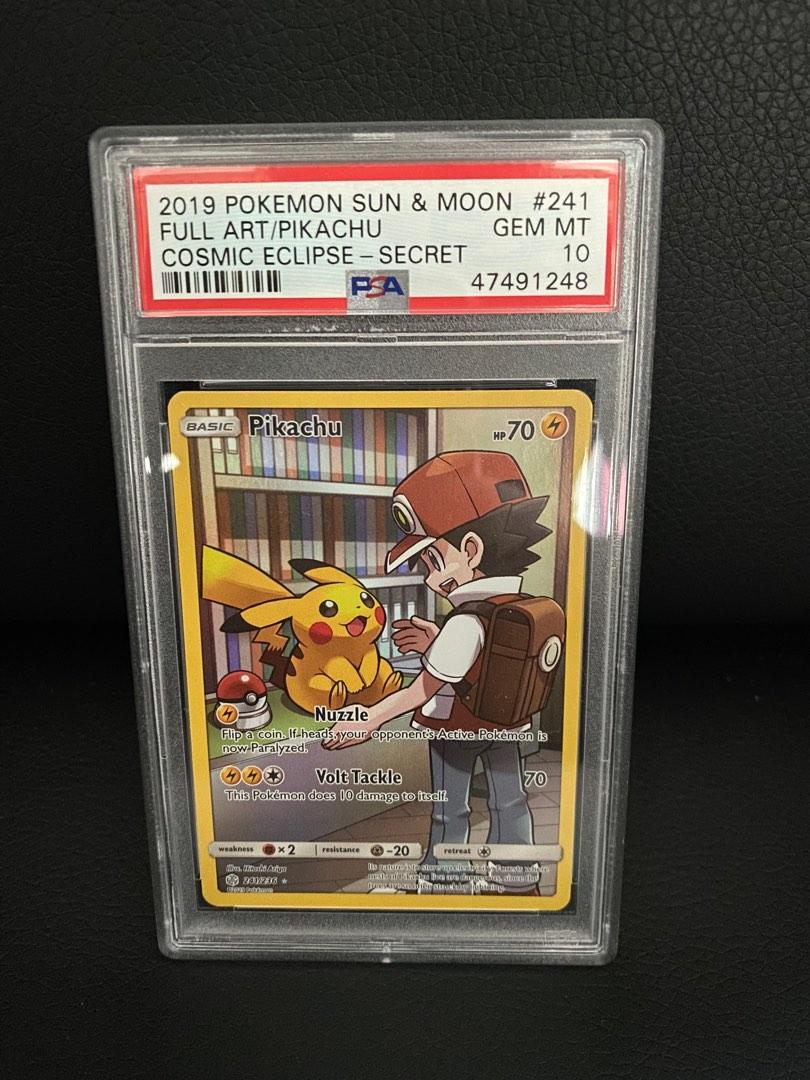 Pokemon pikachu sun moon full art psa 10, Hobbies & Toys, Toys & Games ...