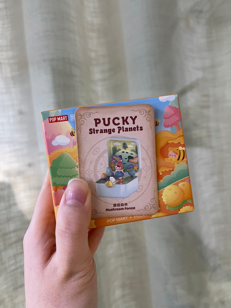 Popmart Pucky strange planets (Mushroom Forest), Hobbies & Toys ...