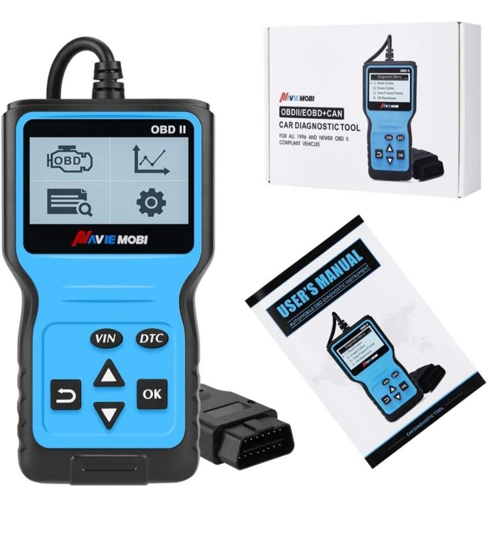 Portable OBD2 Scanner,Car Engine System Diagnostic Tool with Live Data ...