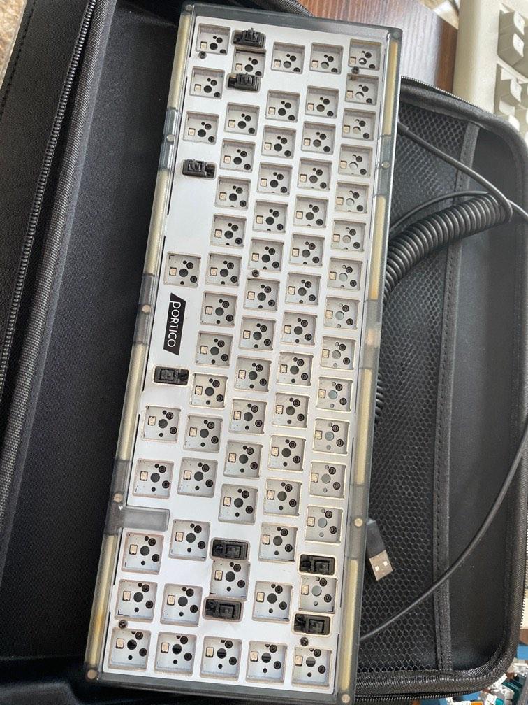 Portico 65 - The Key Dot Company mechanical keyboard - translucent ...
