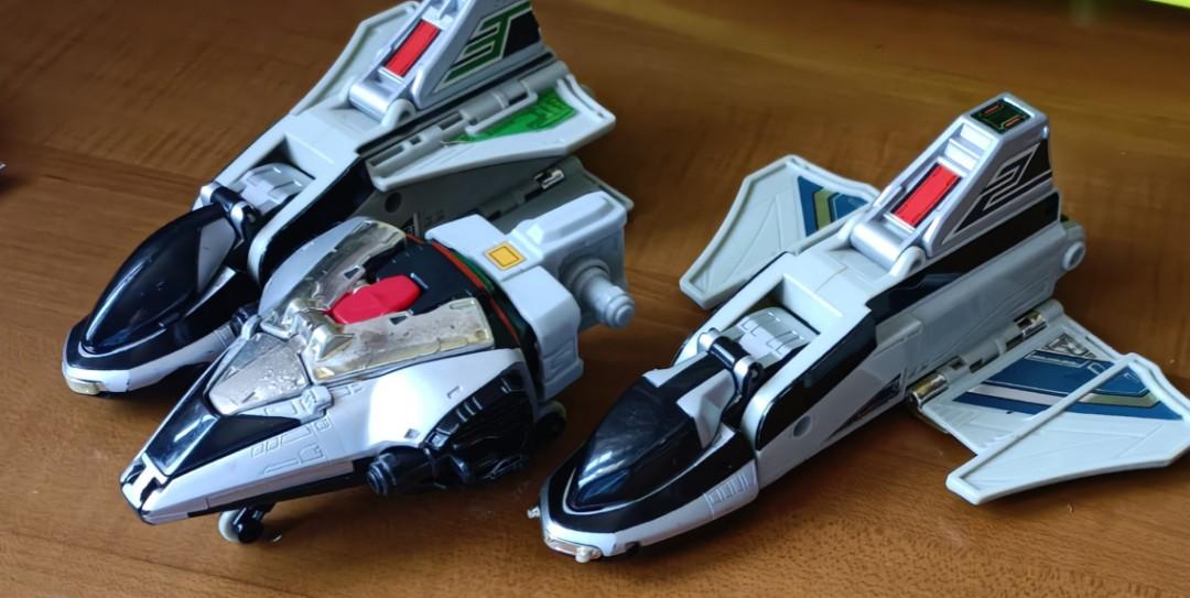 Power Rangers Time Force Time Jets Mirai Sentai Timeranger Parts (Super ...