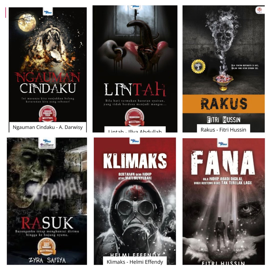 Preorder Malay novel, Hobbies & Toys, Books & Magazines, Fiction & Non ...