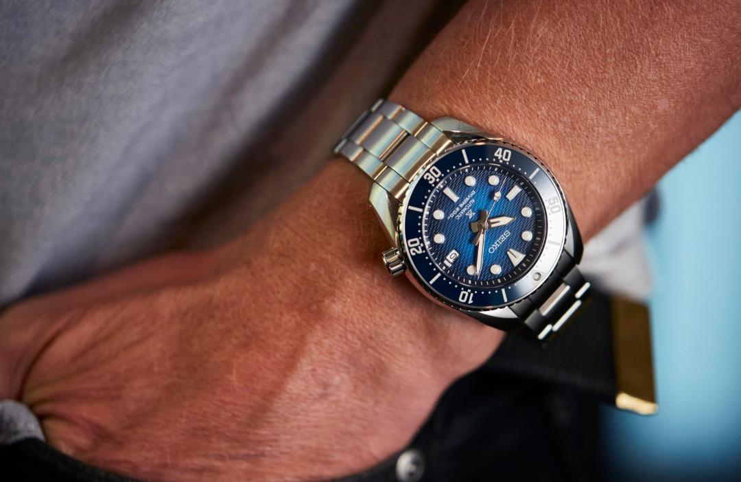 Seiko Prospex Sumo Blue Gradient Dial Stainless Steel Automatic Watch ...