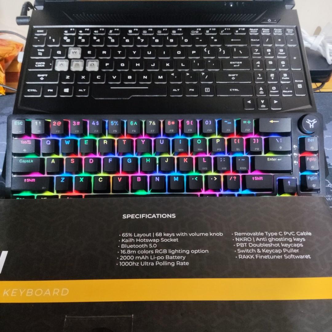 Rakk Pirah Mechanical Keyboard, Computers & Tech, Parts & Accessories ...