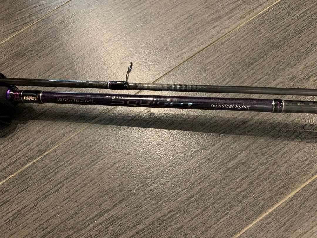 -20% Rapala Squidro Eging Rod RSS862ML, Sports Equipment, Fishing on ...