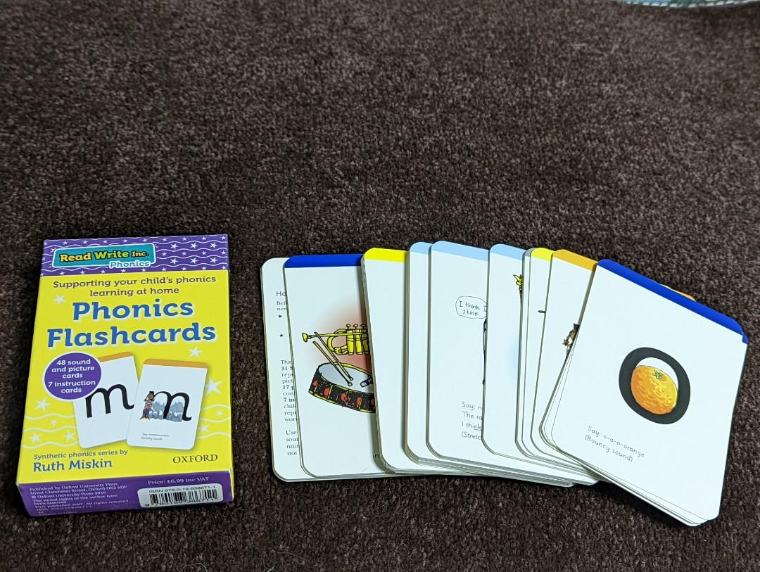 Read Write Inc (RWI) phonics flashcards, 興趣及遊戲, 書本 & 文具, 書本及雜誌 - 旅遊書 ...