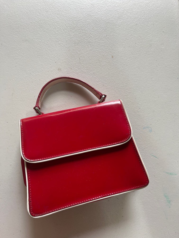 Red micro/mini bag, Women's Fashion, Bags & Wallets, Purses & Pouches ...