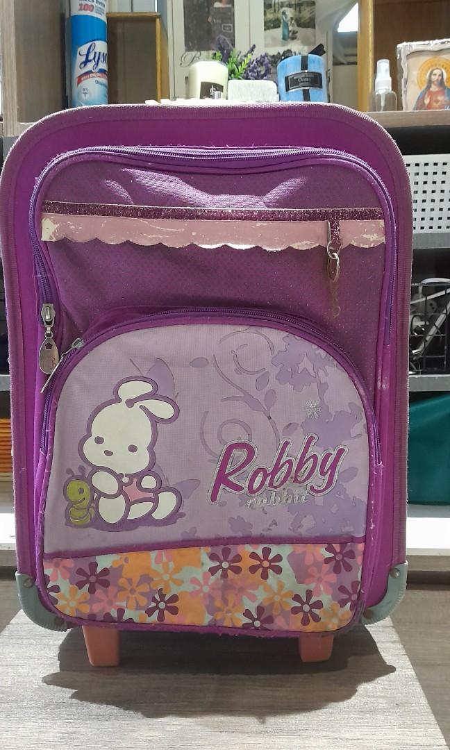 Robbie Rabbit Trolley Bag, Babies & Kids, Babies & Kids Fashion on ...