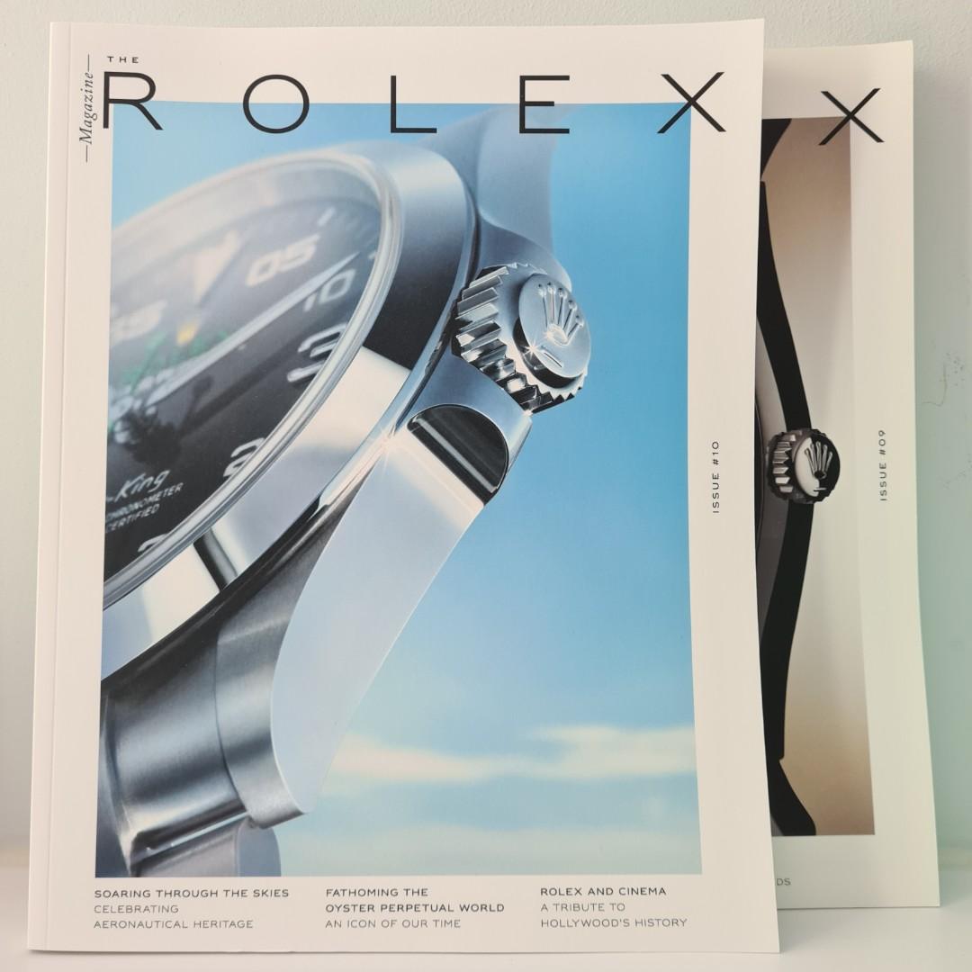 Rolex Watches Catalogue Magazine Booklet hardcover 2022 2023 Issue 9 ...