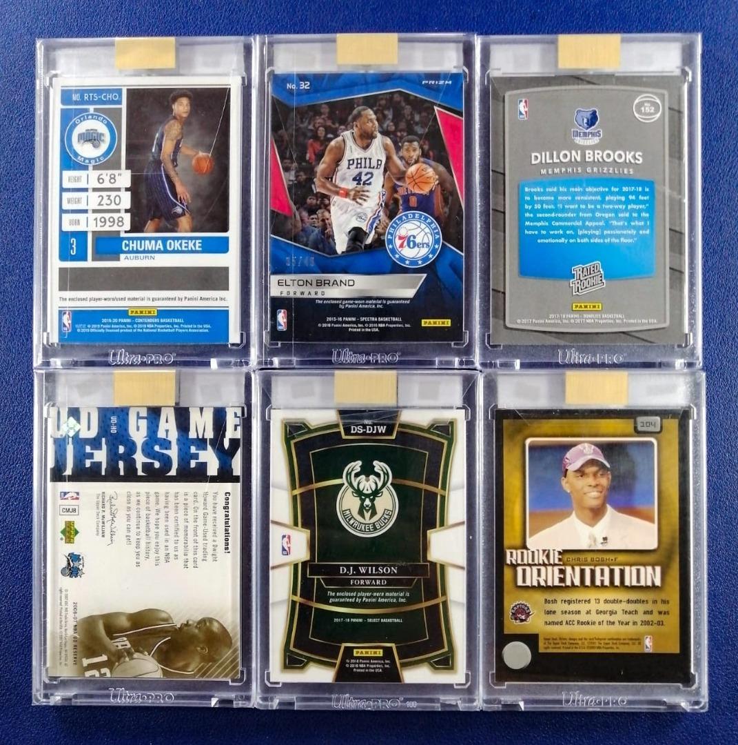 Rookie and Patch NBA Cards with Free Magnetic Case - Php 1,000 Each ...
