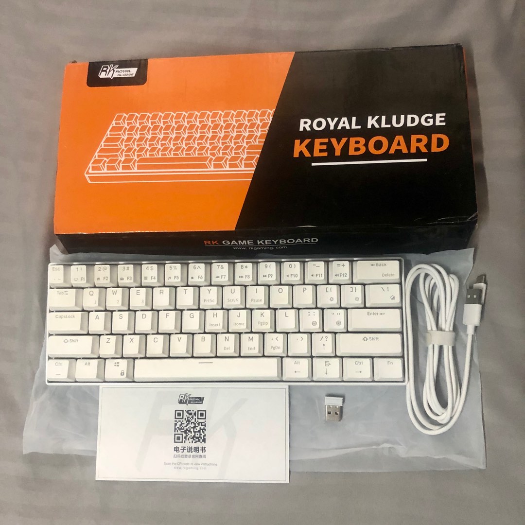Royal Kludge wireless keyboard, Computers & Tech, Parts & Accessories ...