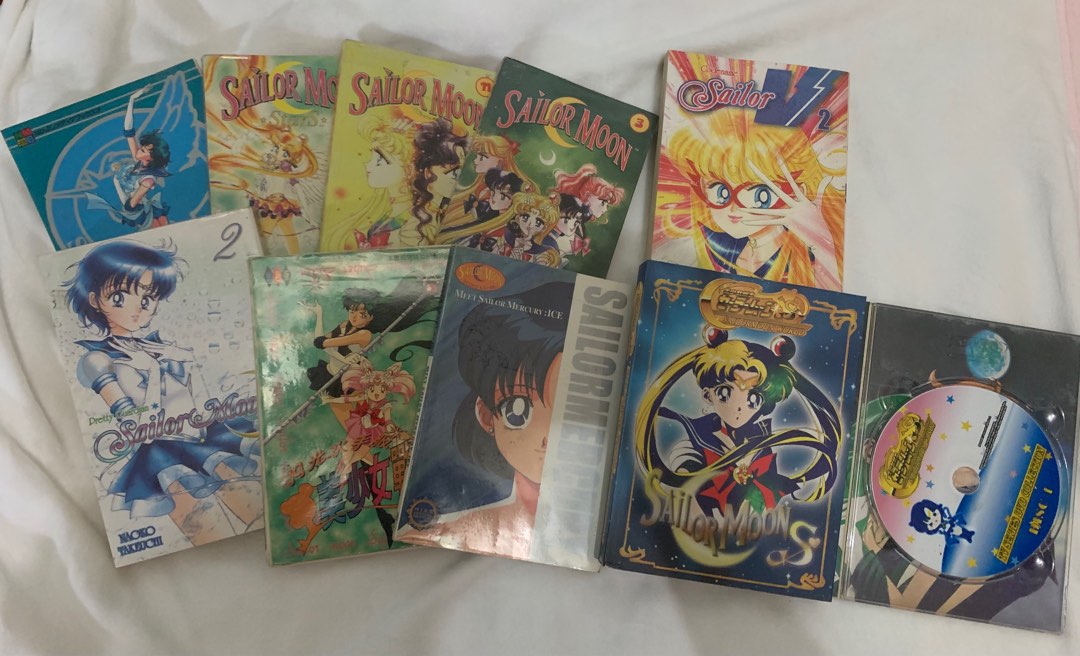 Sailor moon manga and cd, Hobbies & Toys, Memorabilia & Collectibles ...