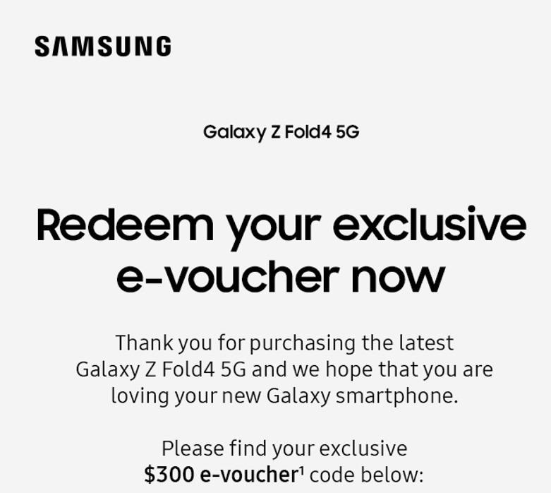 Samsung $300 E- voucher, Mobile Phones & Gadgets, Mobile & Gadget ...