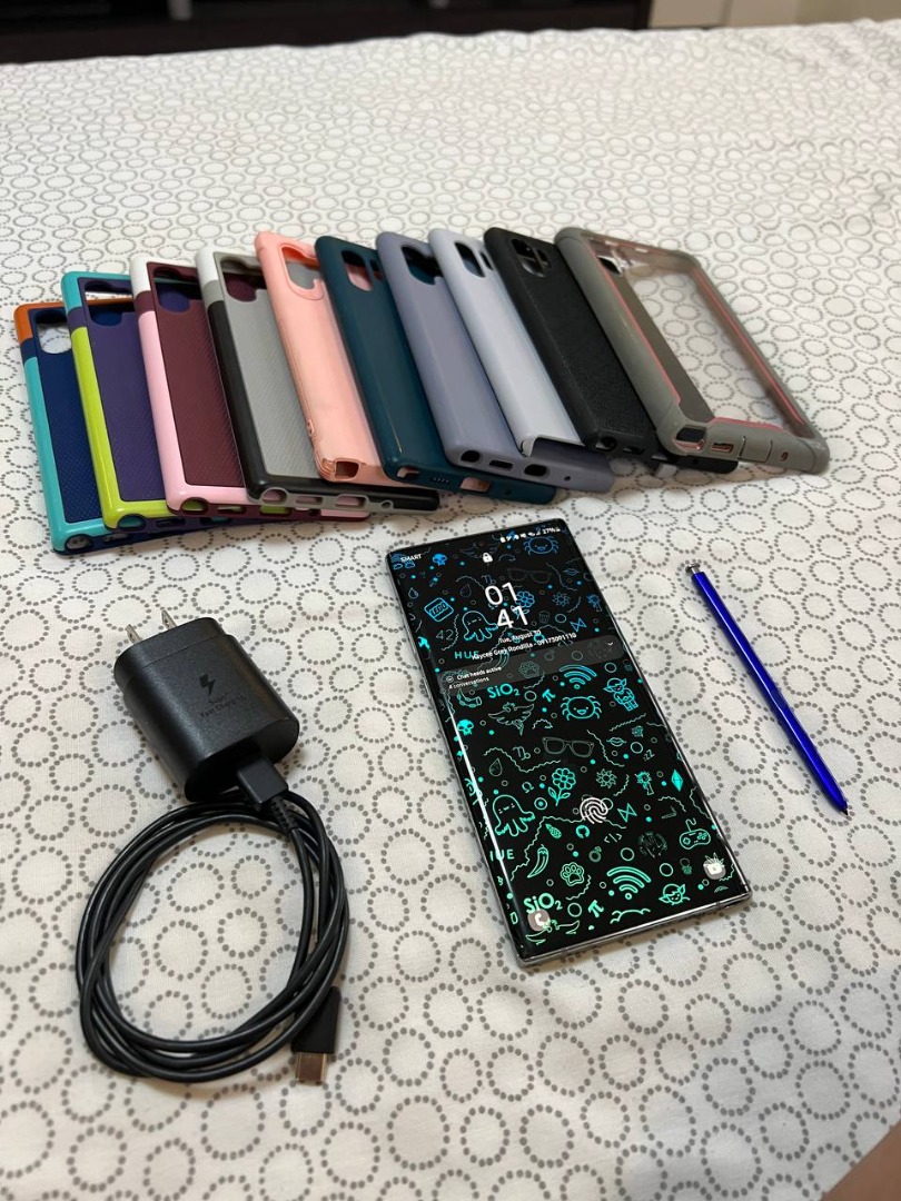 Samsung Note 10 Plus Aura Glow, Mobile Phones & Gadgets, Mobile Phones ...