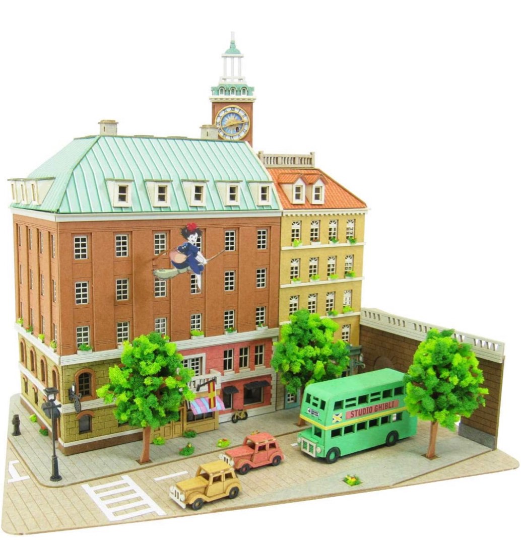 Sankei Kiki's Delivery Service papercraft MK07-16, Hobbies & Toys ...