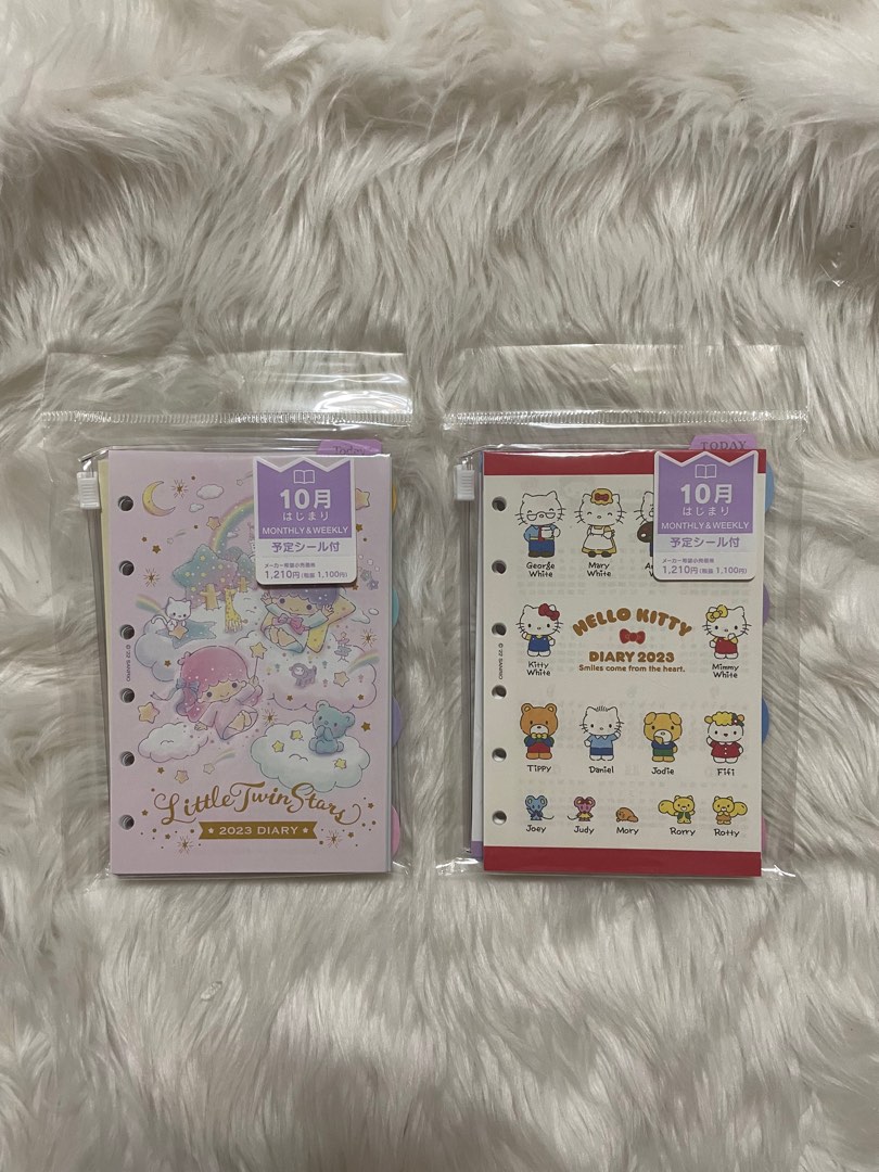 Sanrio Personal Planner Refill 2023, Hobbies & Toys, Stationary & Craft ...