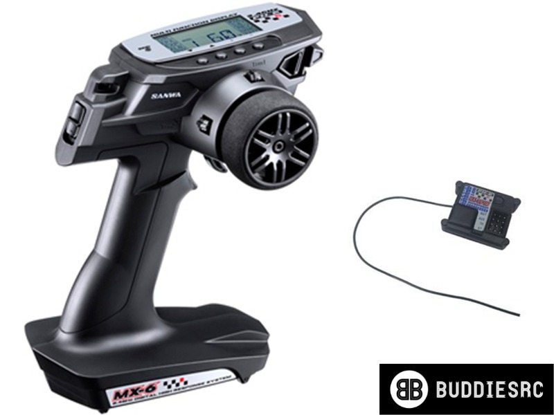 SANWA MX6 3-CHANNEL 2.4GHZ FH-E, Hobbies & Toys, Toys & Games on Carousell