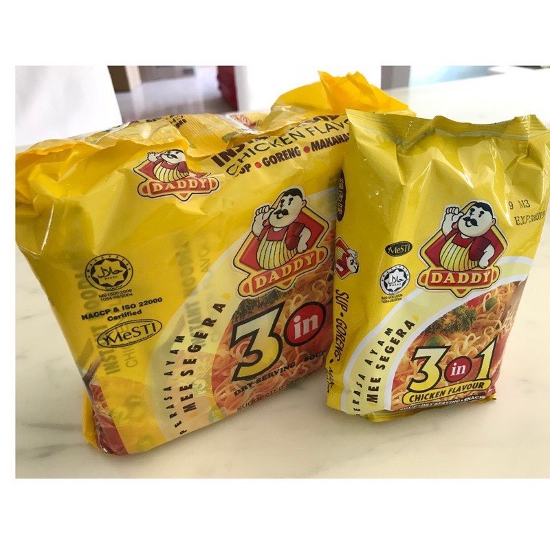 Sarawak Hot Items! Daddy Mee 3in1 (5pkt x 80g), Food & Drinks, Rice ...