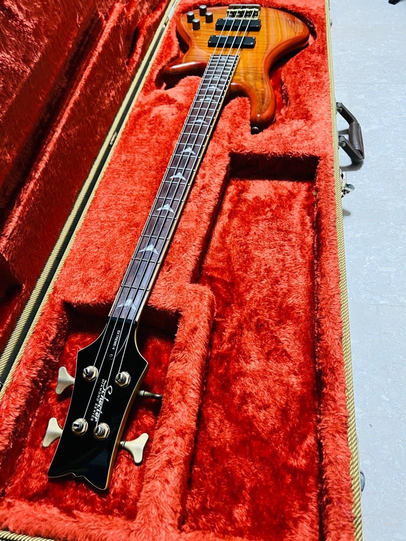 Schecter Stiletto Extreme-4 active Bass Guitar, Hobbies & Toys, Music ...