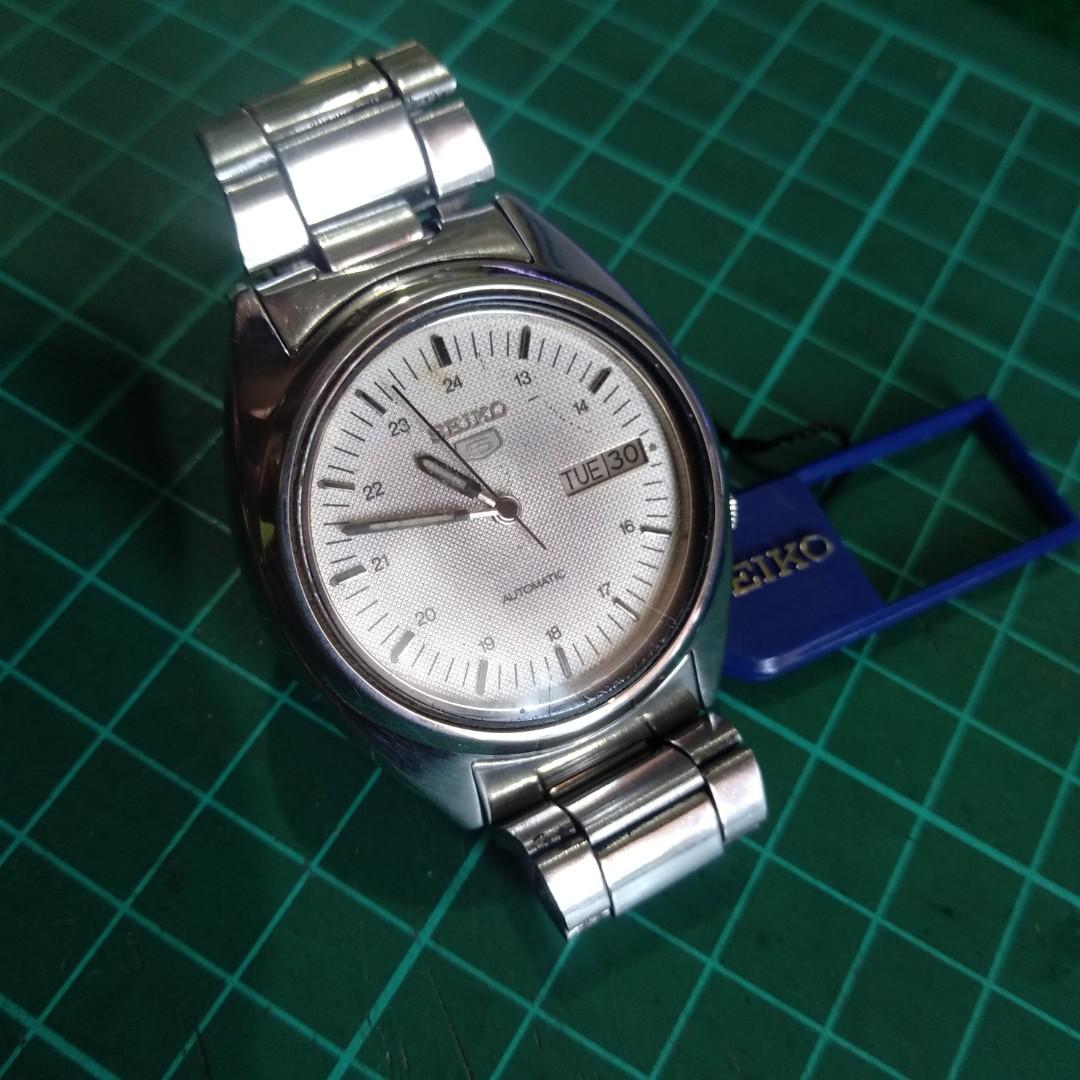 Seiko 5 cal 7009 Original 2nd, Fesyen Pria, Jam Tangan di Carousell
