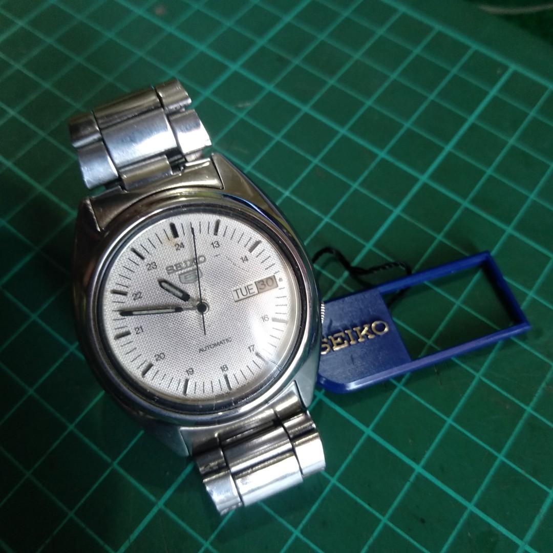 Seiko 5 cal 7009 Original 2nd, Fesyen Pria, Jam Tangan di Carousell